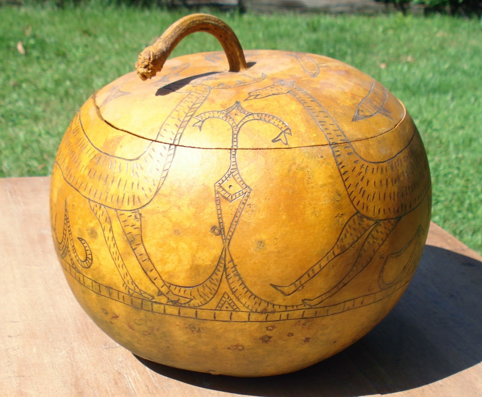 Contemporary Makers: Gourd by Perry Riley