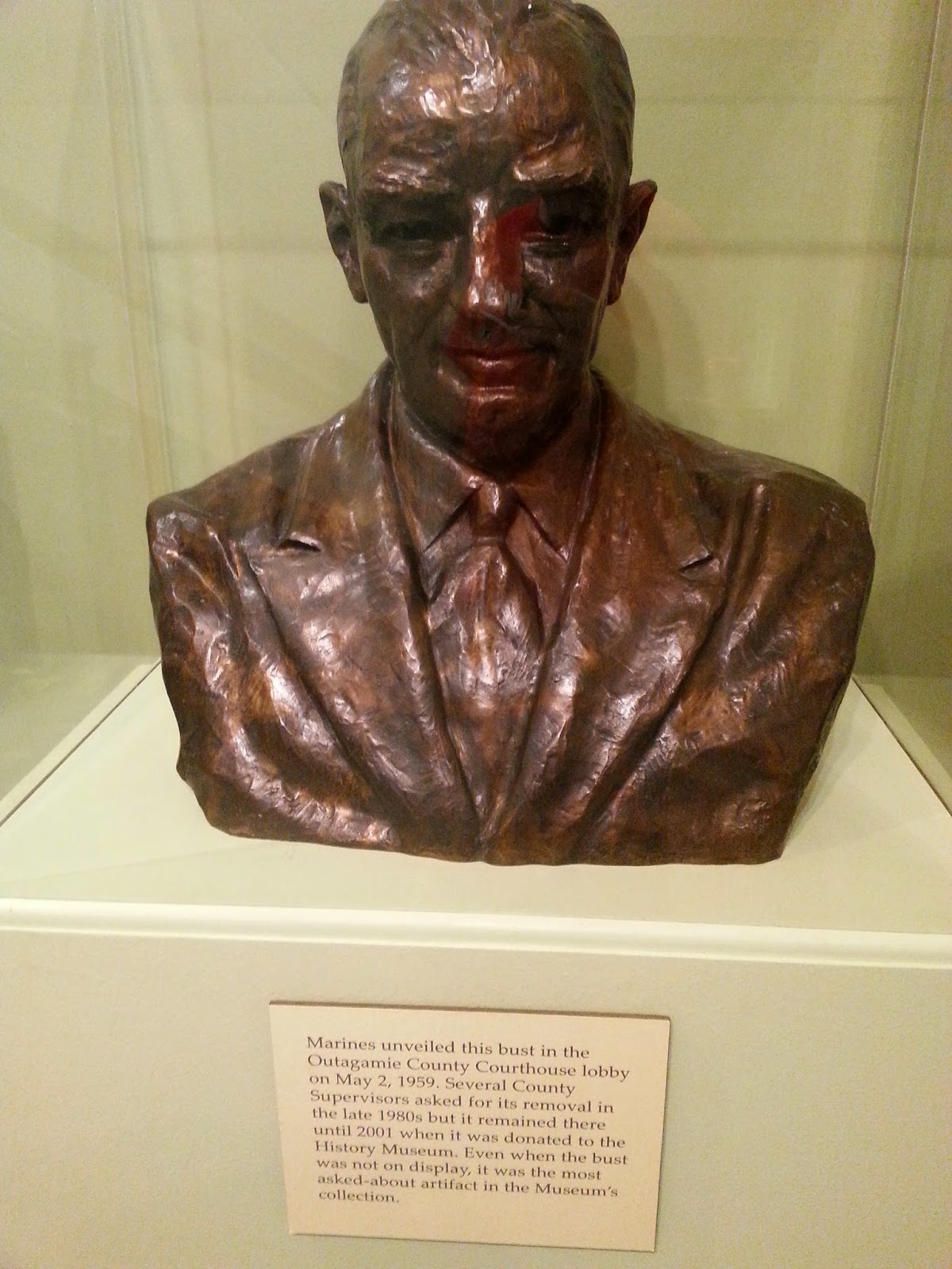 Optima Travel: Joseph McCarthy Grave, Appleton, Wisconsin