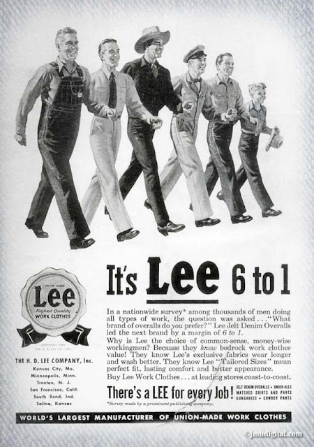Being Retro: Lee (Jeans) Oh Yeah... Life Goes On...