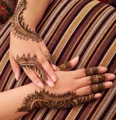 Designs of Mehndi 2014 for Eid On Foot Simple Dresses on Hands on ...