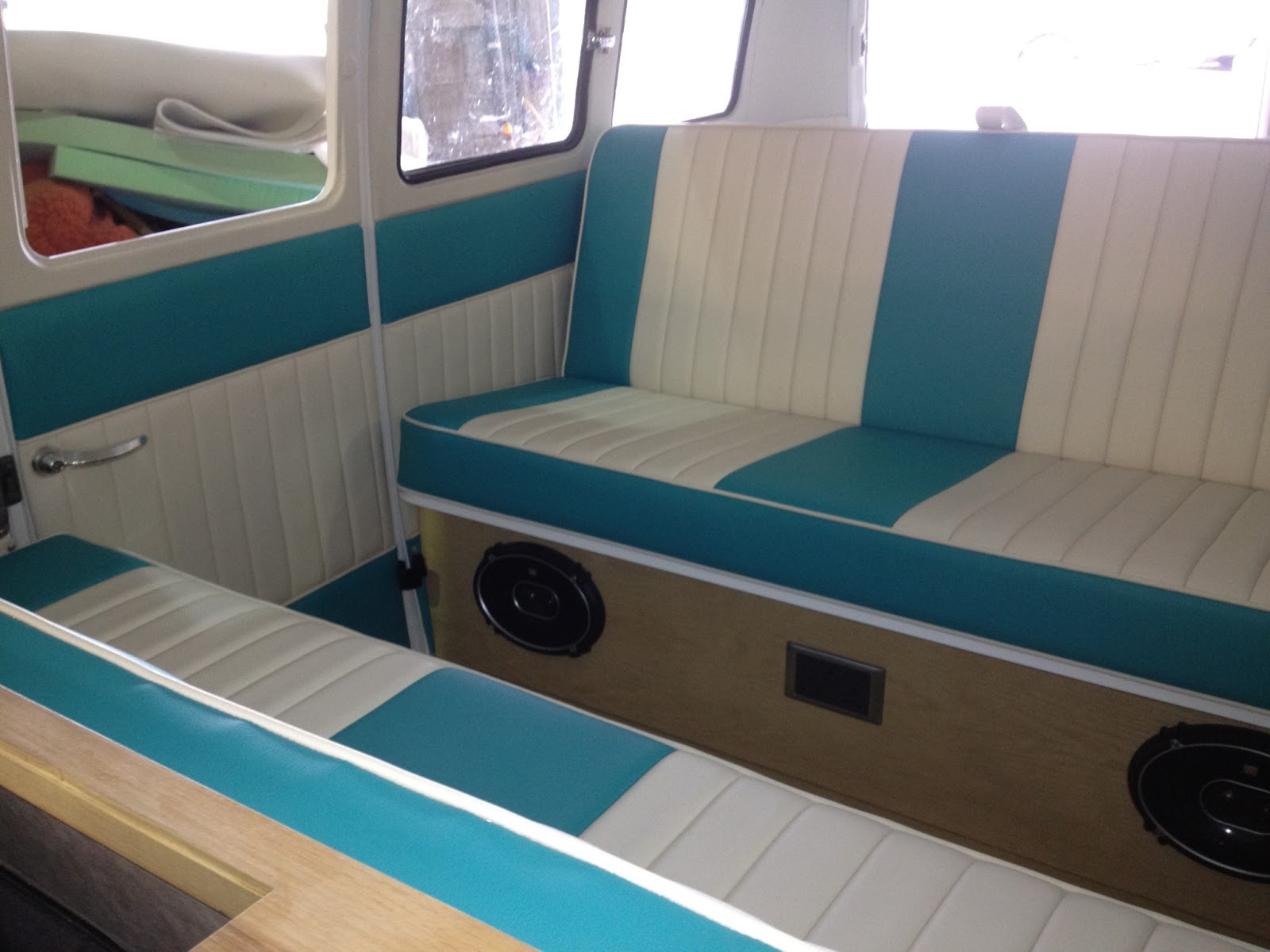 Colin Rouse Auto Trim Cornwall: Vw split screen complete re-trim