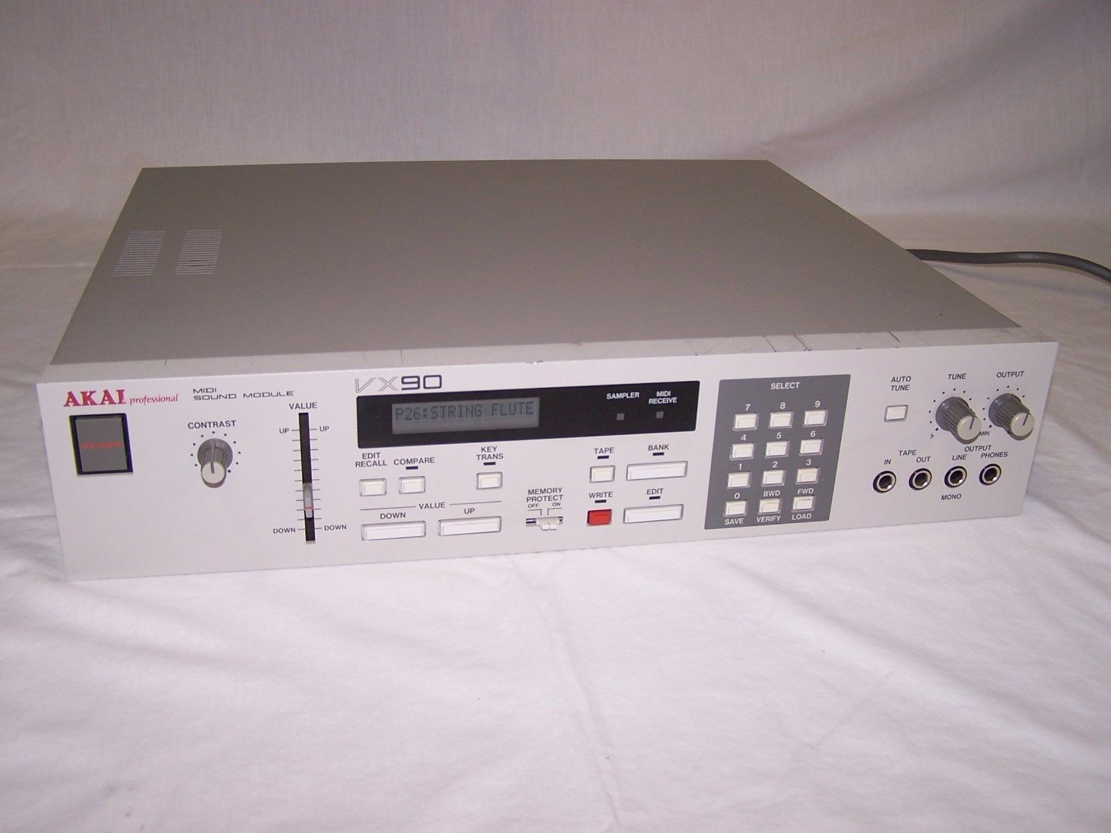 MATRIXSYNTH: Akai VX90 Vintage Analog Rackmount Synth
