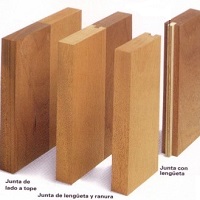 ENSAMBLE DE MADERA MACHIMBRADO CANTO/CANTO