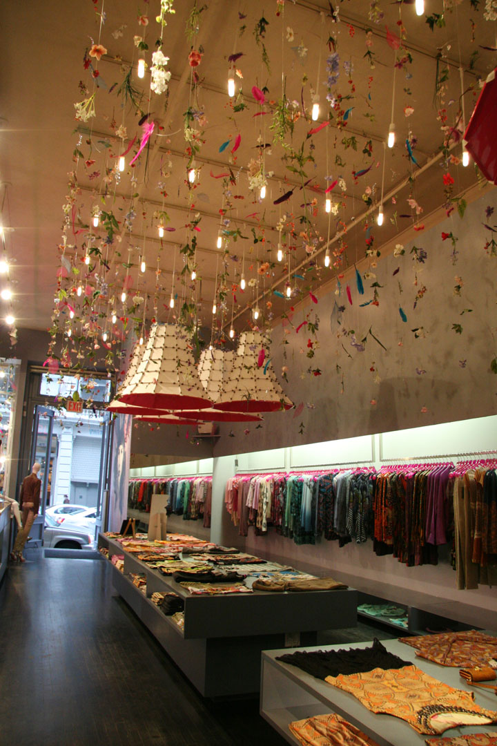 Interior Design Ideas: Custo Barcelona Store Design: Hanging Gardens