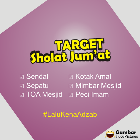 Gambar Lucu Meme Sholat Jum'at Terbaru 2023 - Gambar Lucu Terbaru