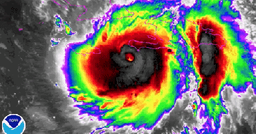 cari info: Hurricane Matthew 'Skull' In Eerie Satellite Image