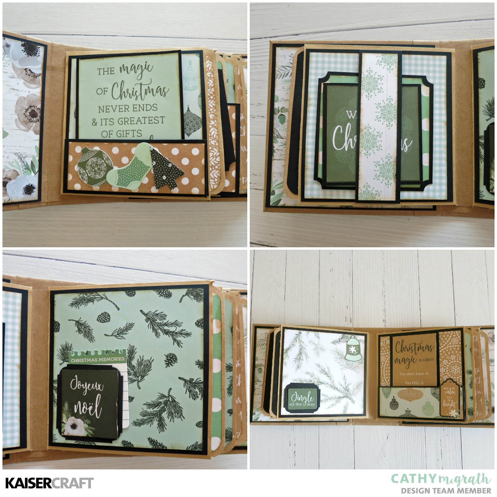 Sew Creative: Christmas Envelope Mini Album Tutorial