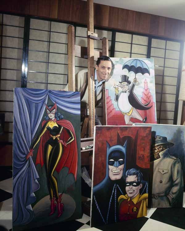 Painter Bob Kane