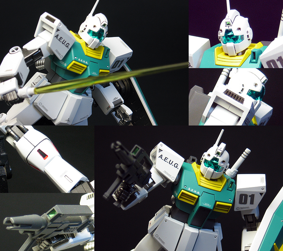 HGUC 1/144 GM II A.E.U.G. colors painted by zgmfxg