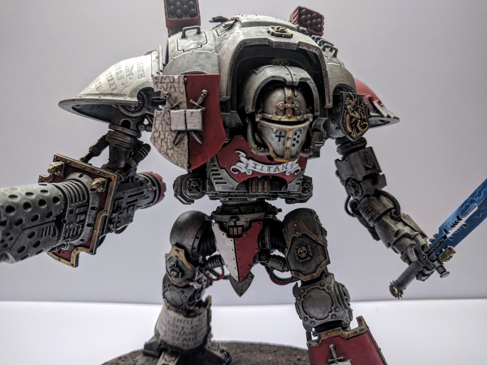 What's On Your Table: Converted Imperial Knight for Grey Knights ...