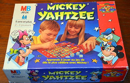 Le trou à rat: Mickey Yahtzee - MB - 1996