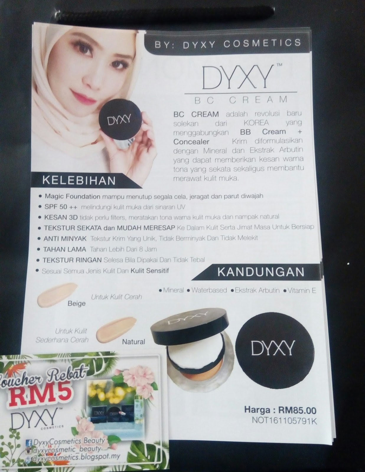 Dyxy Cosmetics - Produk Laku Keras Di Malaysia: DYXY COSMETIC
