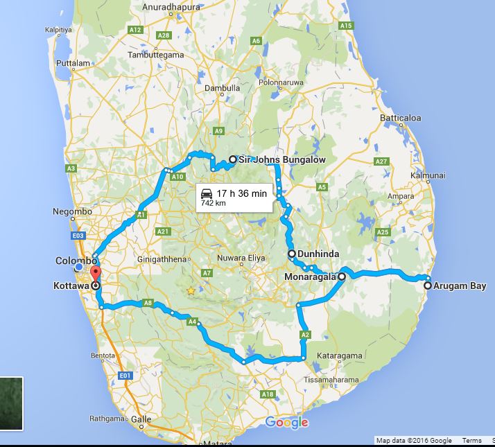 Heritages of Sri Lanka: 2016