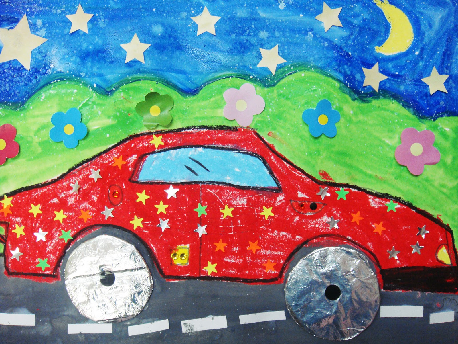 Kids' Art: car