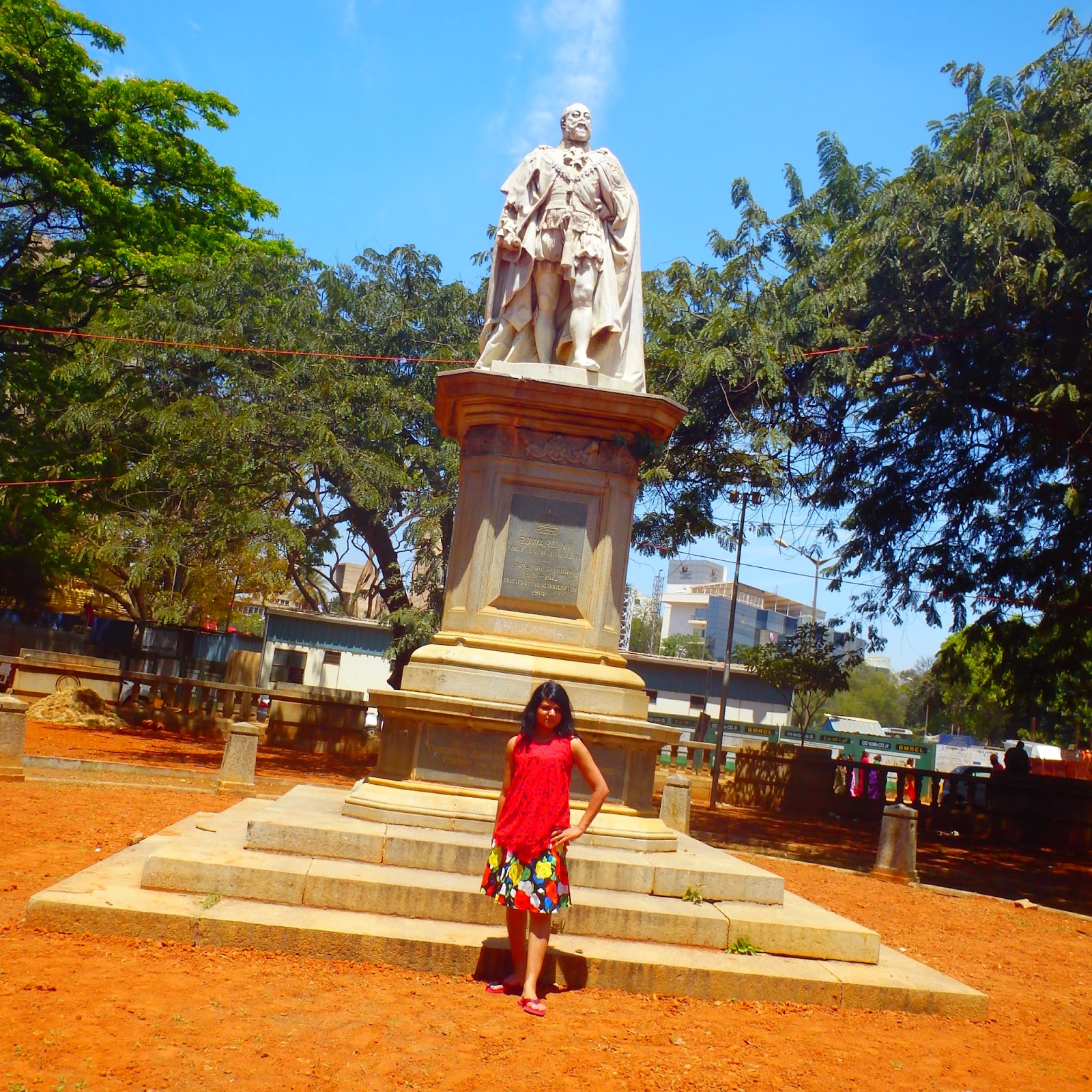 A British walk in the morning at Cubbon Park