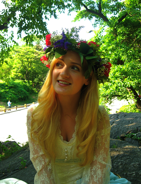 Beauty, and What It Means: How to Make a Midsummer Floral Wreath