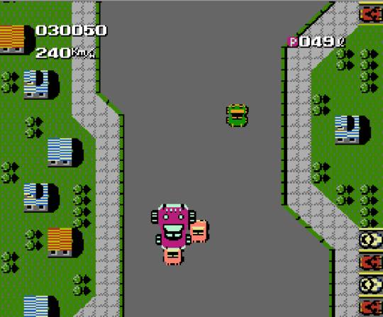 Retro Game Reviews: Bump 'n' Jump (NES review)