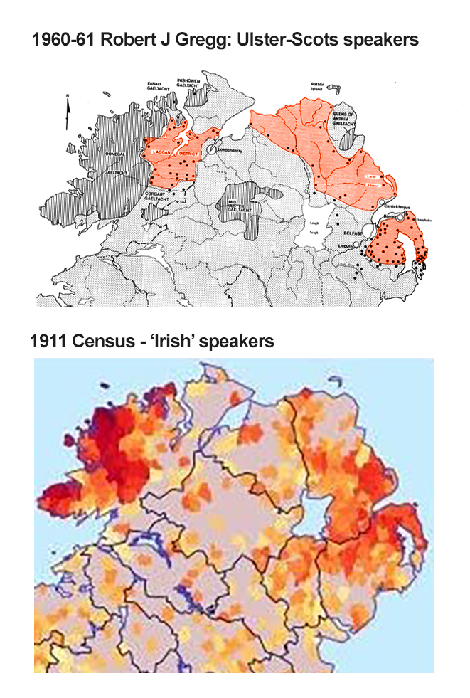 Ulster-Scots language in east Ulster - the 1911 Census and the 1960 ...