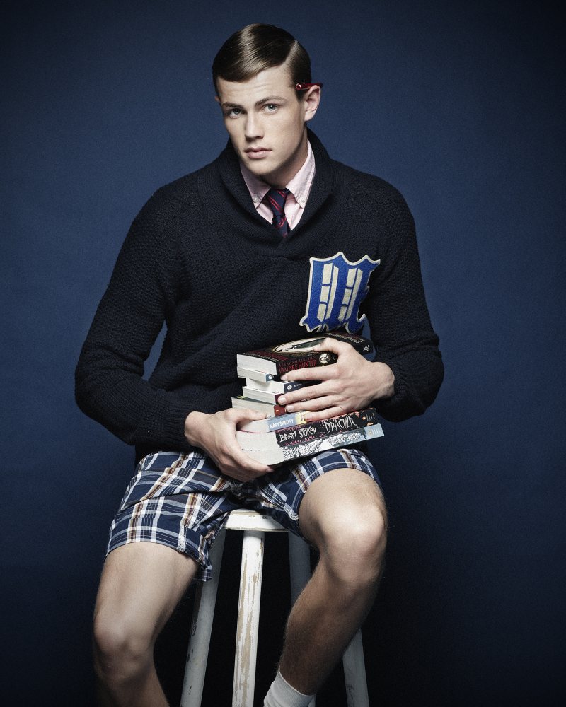 Boys in short shorts: Preppy shorts look for spring