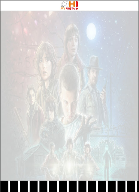 Stranger Things: Invitaciones para Imprimir Gratis. - Oh My Fiesta! Friki