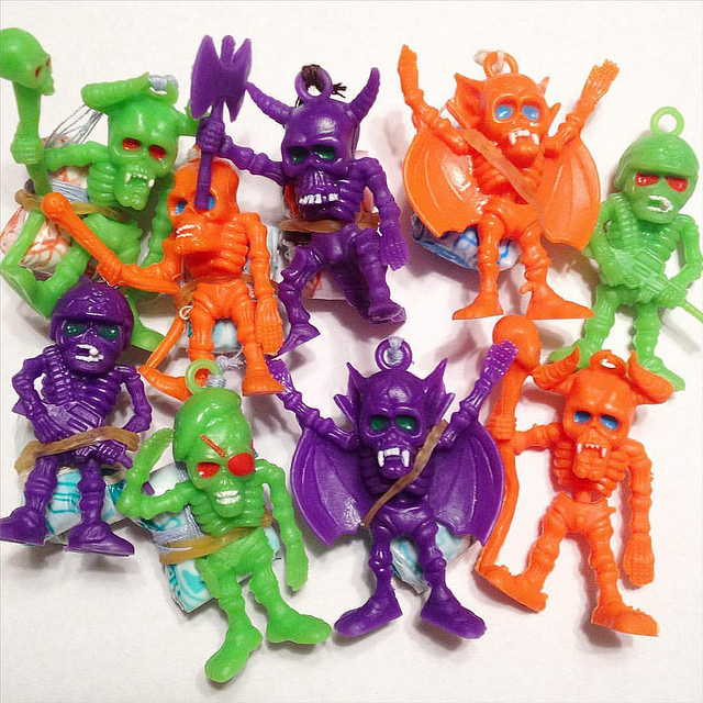 Little Weirdos: Mini figures and other monster toys: Skeleton ...
