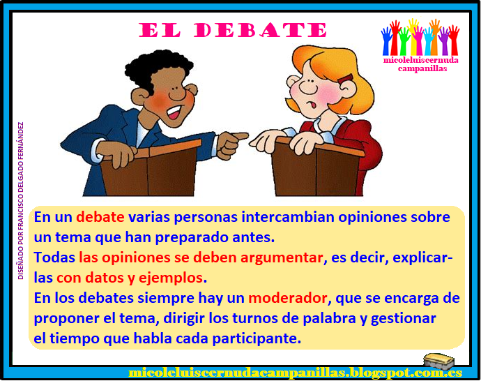 Mi cole Luis Cernuda, Campanillas.: T.12 - 4º "EL DEBATE"