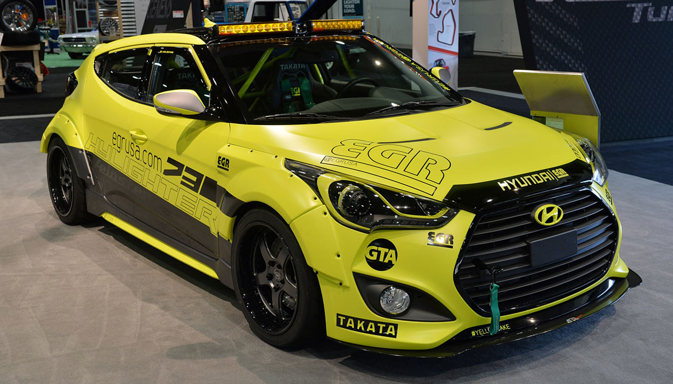 Wallpaper yellow car modification hyunday | All About Car wallpaper