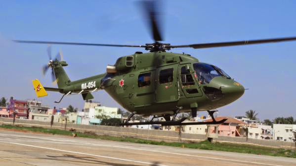 Asian Defence News: Nepalese Army Air Service takes delivery of ALH Dhruv Mark 3