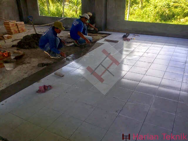 Metode Pelaksanaan Pekerjaan Lantai Keramik | Harian Teknik