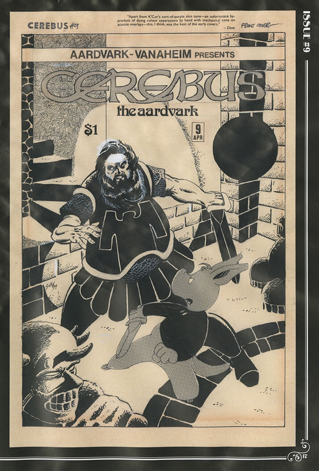 A MOMENT OF CEREBUS: Cerebus Cover Art Treasury: Behind The Scenes - Part 3