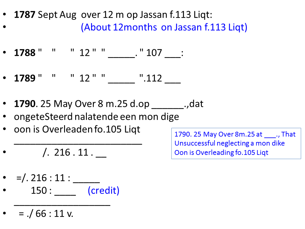 VOC Sargeant Jacob Bulner c1722 - 1790 ~ The Bulner Family
