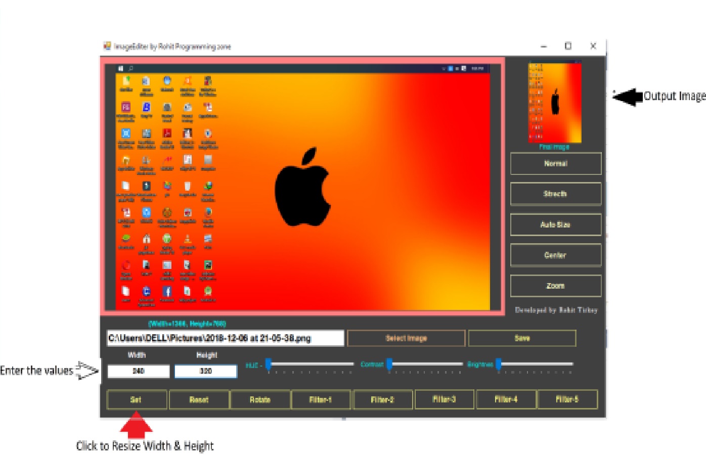 Rohit Programming zone: ImageEditor in C# Visual Studio 2017
