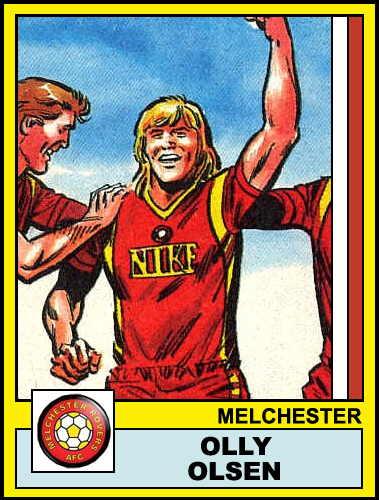 1986/87 Melchester Rovers Sticker Collection