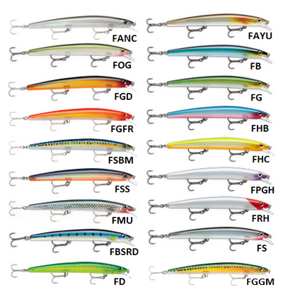 TIENDA DE PESCA EN CHILE: NUEVA PREVENTA MAX RAP 17: "MODELOS NUEVOS"