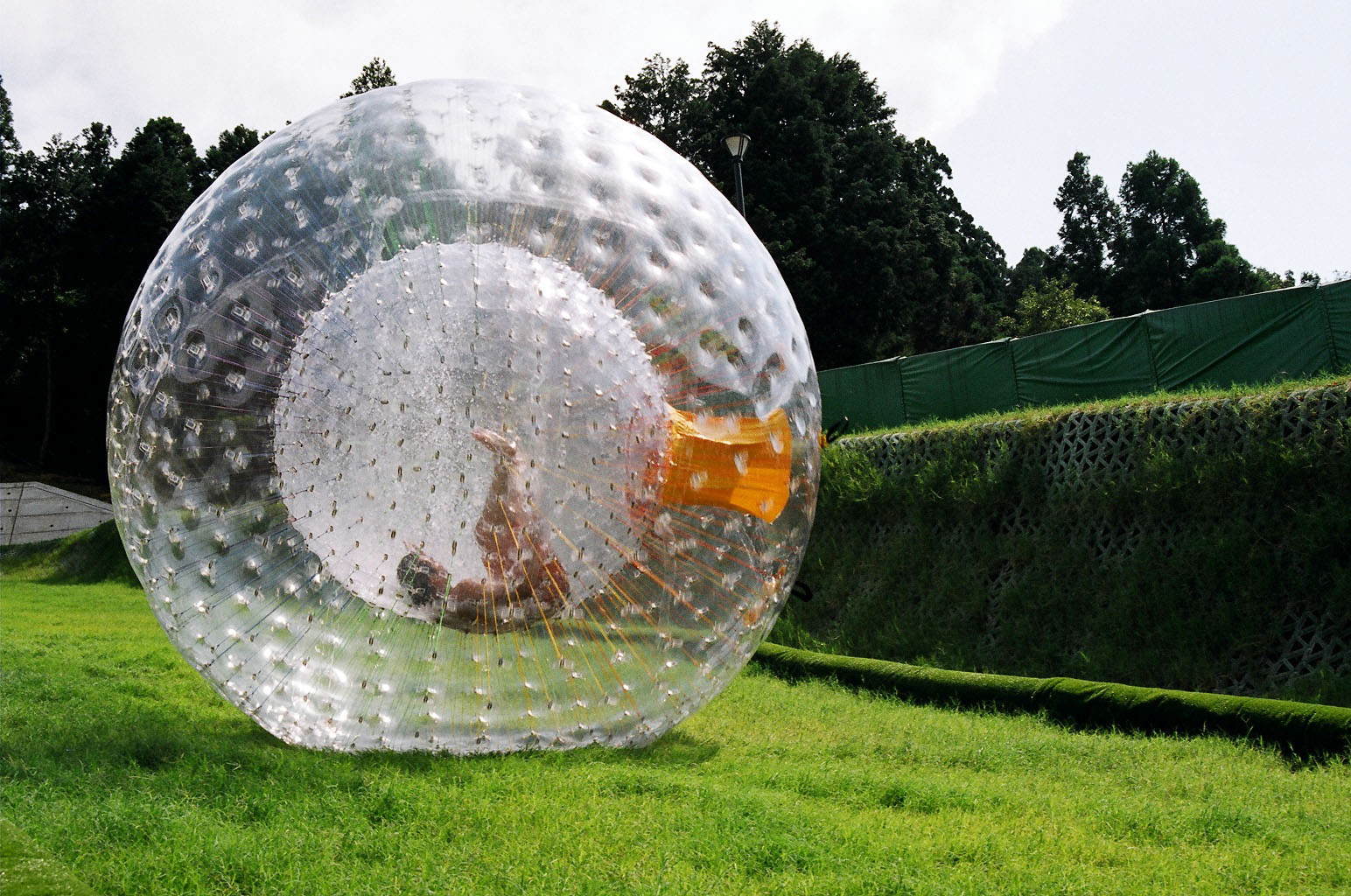 Urban Jungle (Gym): Zorbing, Sphering, Orbing, Globe-riding.