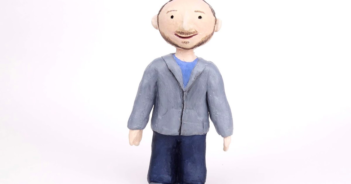 Always Arty: Clay Cartoon Figurine