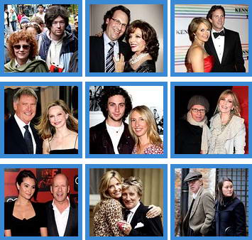 Entertainment Mood: Famous May-December couples