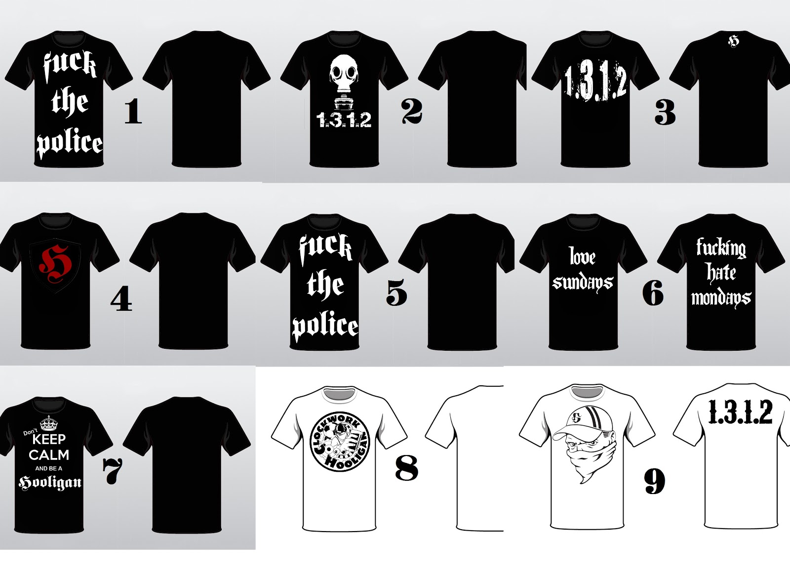 Hooligan ACAB Clothes