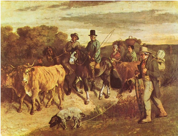 A Arte de Coubert: O RETORNO DOS CAMPONESES DE FLAGEY