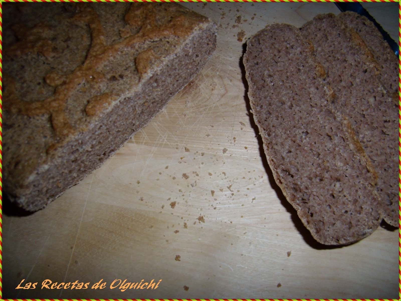 PAN INTEGRAL DE TRIGO SARRACENO Y NUECES (THERMOMIX Y HORNO) ~ LAS ...