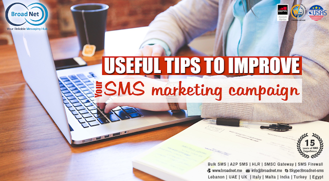 Tips on how to improve your SMS Marketing campaign - BROADNET TECHNOLOGIES