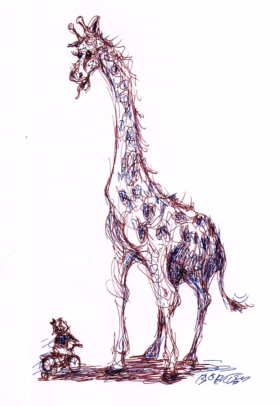 Andy's Art: Absurd Drawings