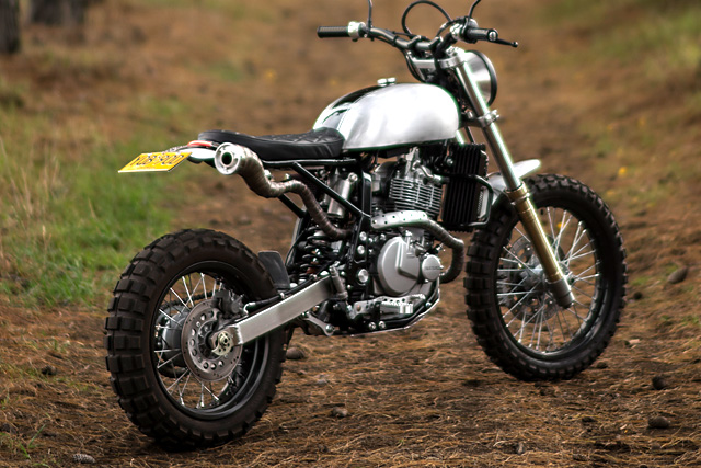 Specialwheells : DR 650 Scrambler