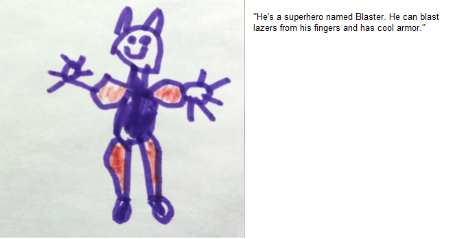 Sketches from a Wannabe Face Off-er: Imaginary Friends, 8.11