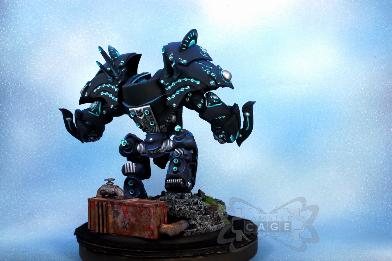 Hamster Cage Studio: LED lit Hyperion -- Retribution of Scyrah Tron Theme