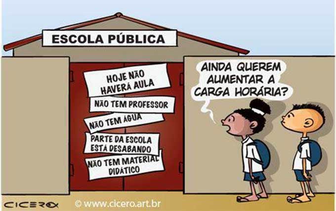 Políticas Educacionais: Charges - Educação