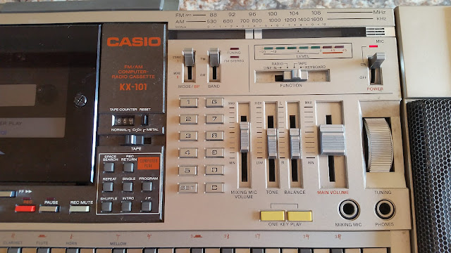 MATRIXSYNTH: Casio KX101 Vintage Synthesizer Boombox