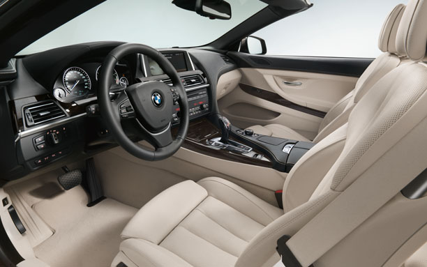 B M W: BMW 6 Series Convertible Interior