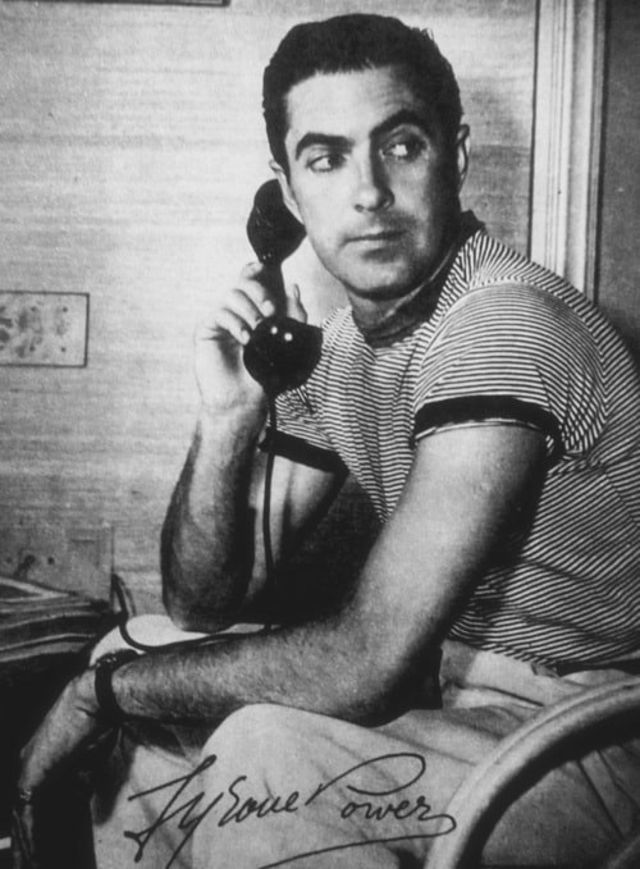 "Romantic Man" of Hollywood: 40 Fabulous Photos of Tyrone Power From ...