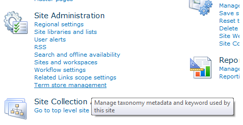 SharePoint Kings: Metadata term store management - Part-1